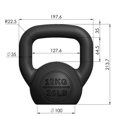 ULTIMATE CROSSFIT KETTLEBELL POOD - US MADE | Original Kettlebell