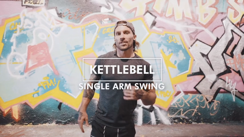 One Hand Kettlebell Swing